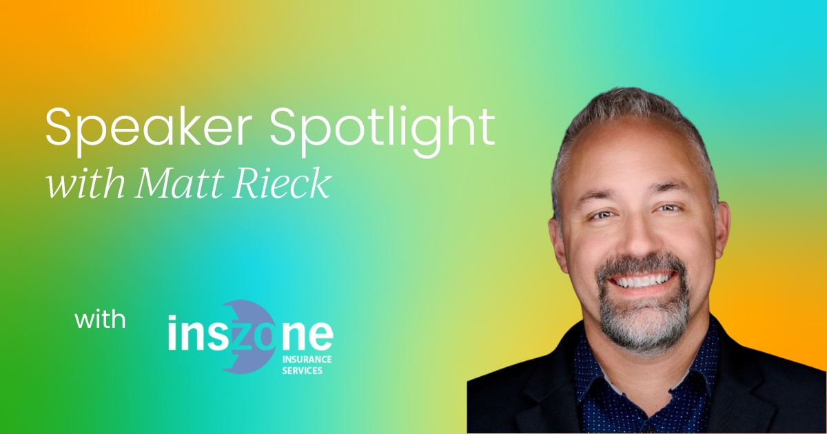 Speaker Spotlight with Matt Rieck
