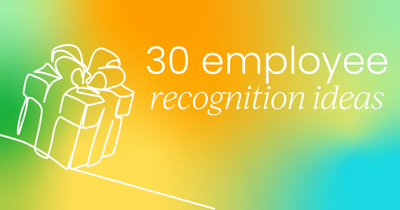 30 creative employee recognition ideas your team will love